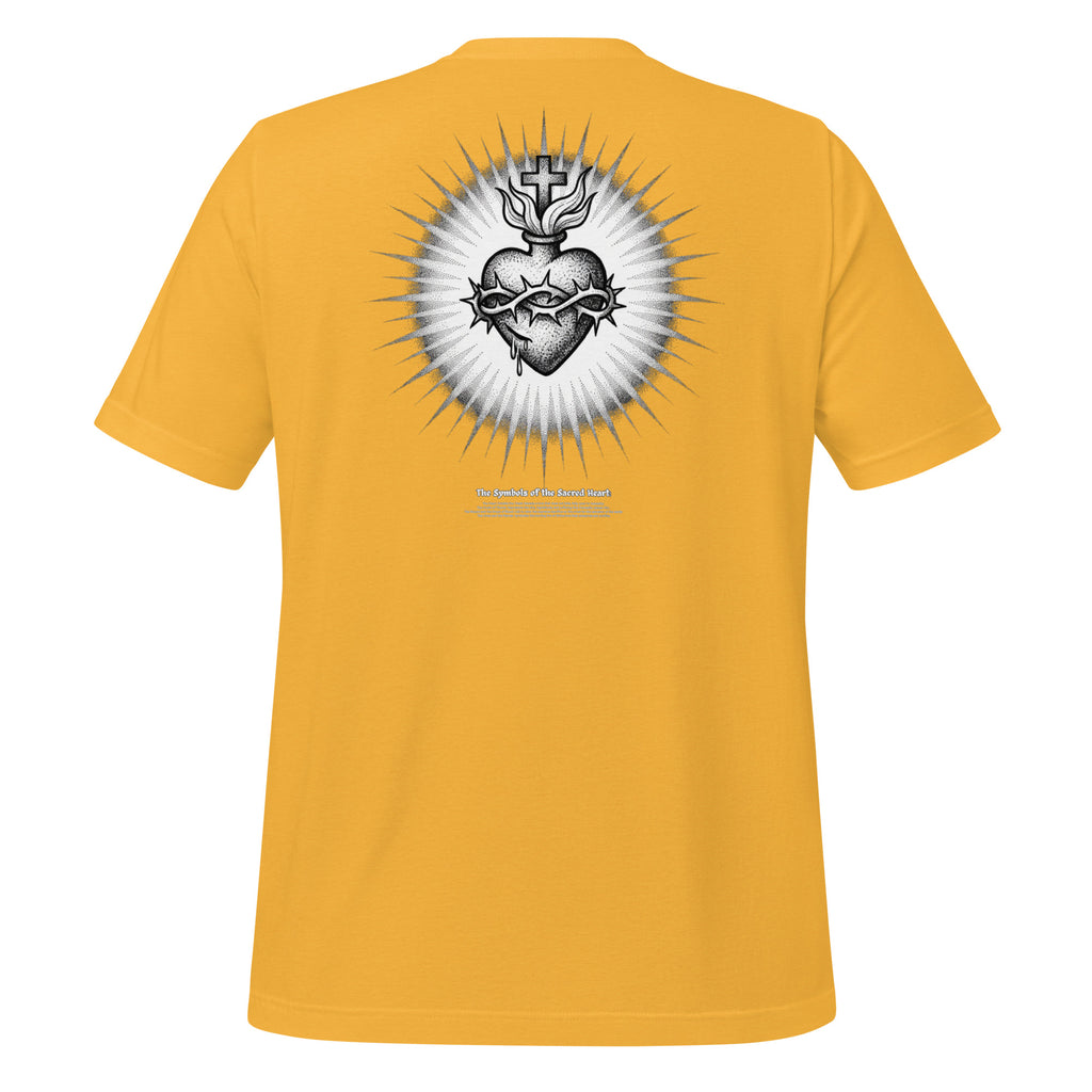Sacred Heart of Jesus Unisex t-shirt – Summer Rainbows